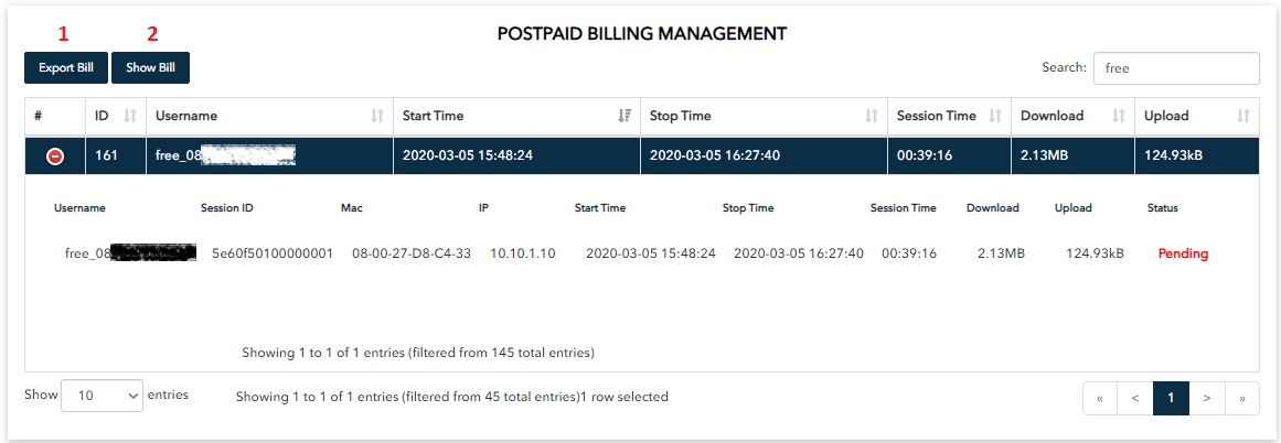 Billing Management | CRYPTOSPOT
